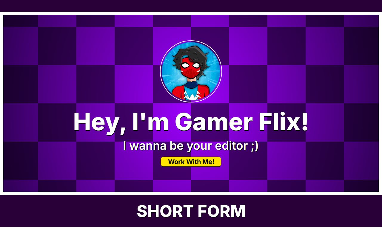 Gamer Flix portfolio